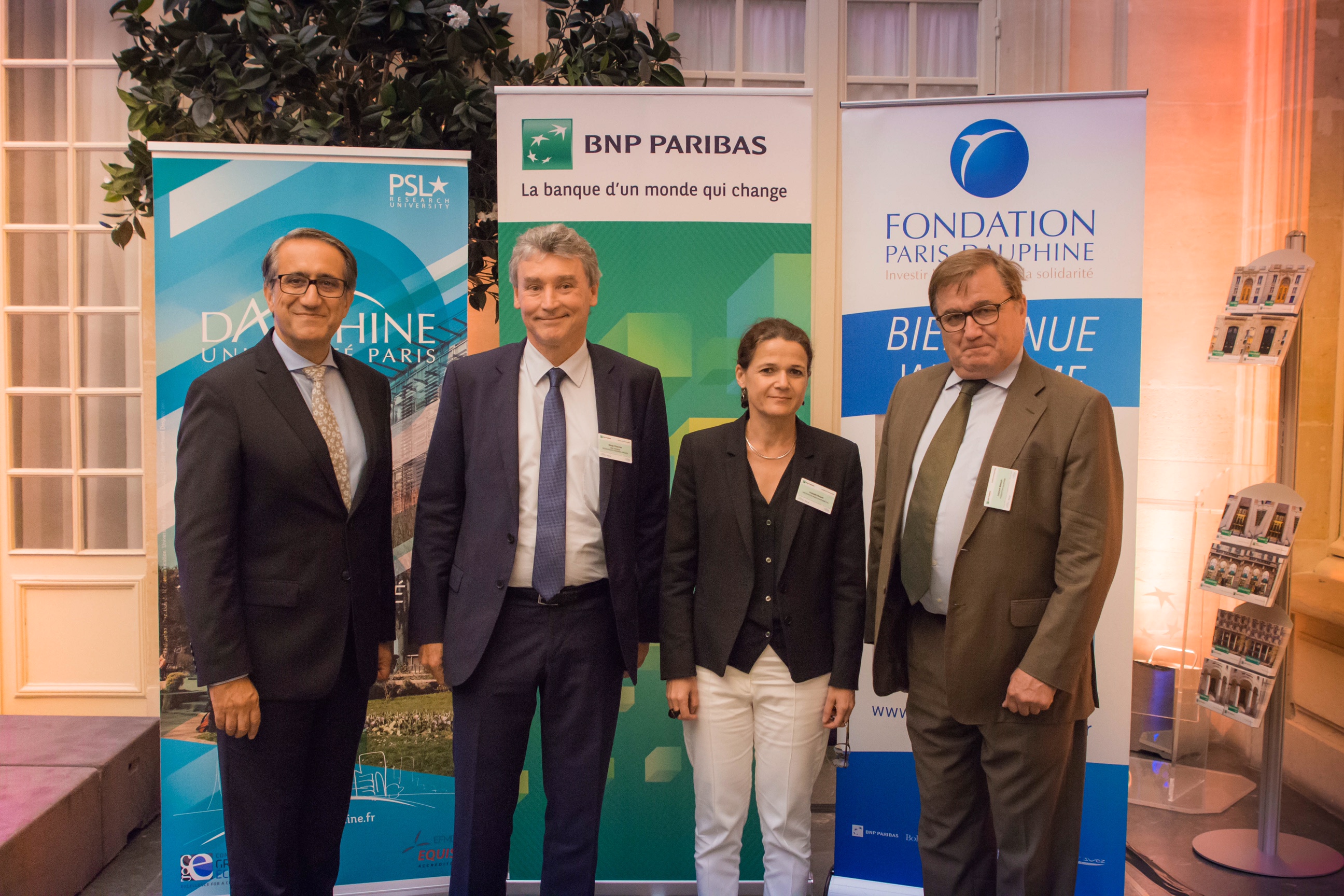 BNP Paribas renouvelle son soutien à Paris-Dauphine | Fondation Dauphine